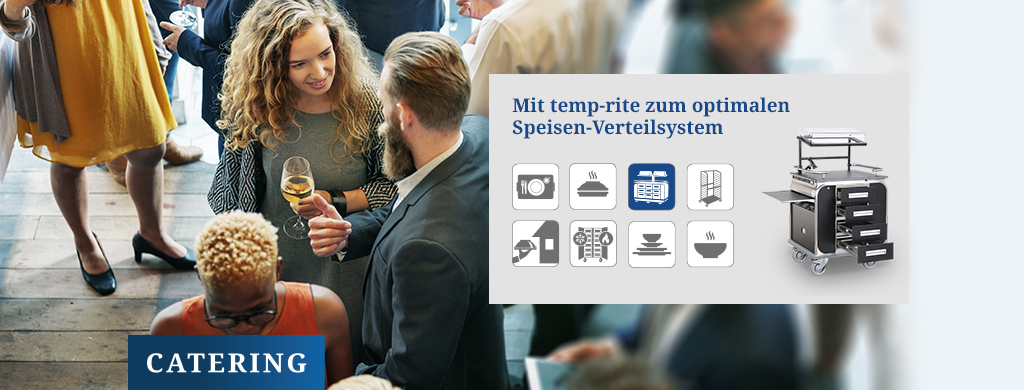 Speisenverteilsysteme für Klinik, Pflege, Schulen & Caterer | temp-rite