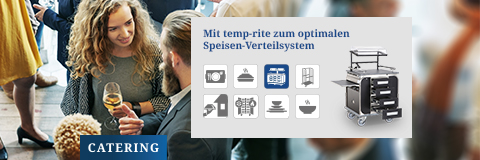 Speisenverteilsysteme für Klinik, Pflege, Schulen & Caterer | temp-rite