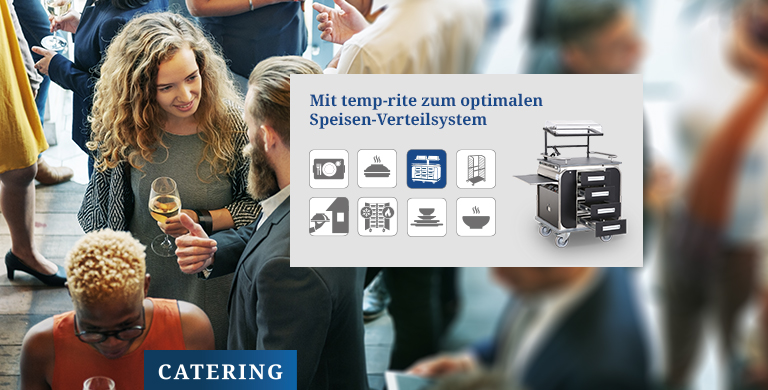 Speisenverteilsysteme für Klinik, Pflege, Schulen & Caterer | temp-rite